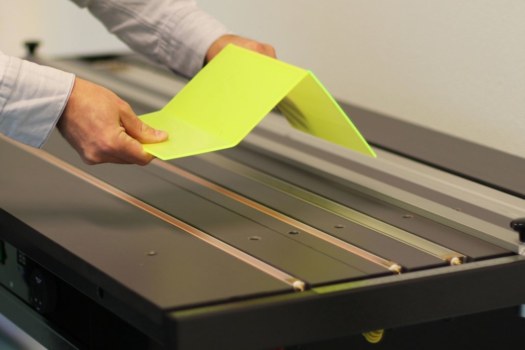 Which plastics are suitable for line bending? - ASH Plastics Ltd