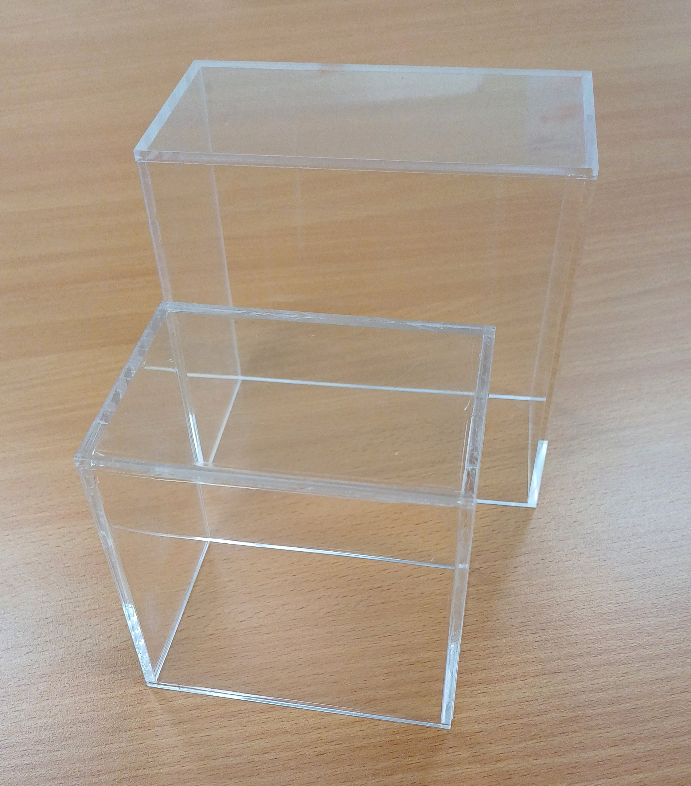 What types of acrylic display cases are there? - ASH Plastics Ltd